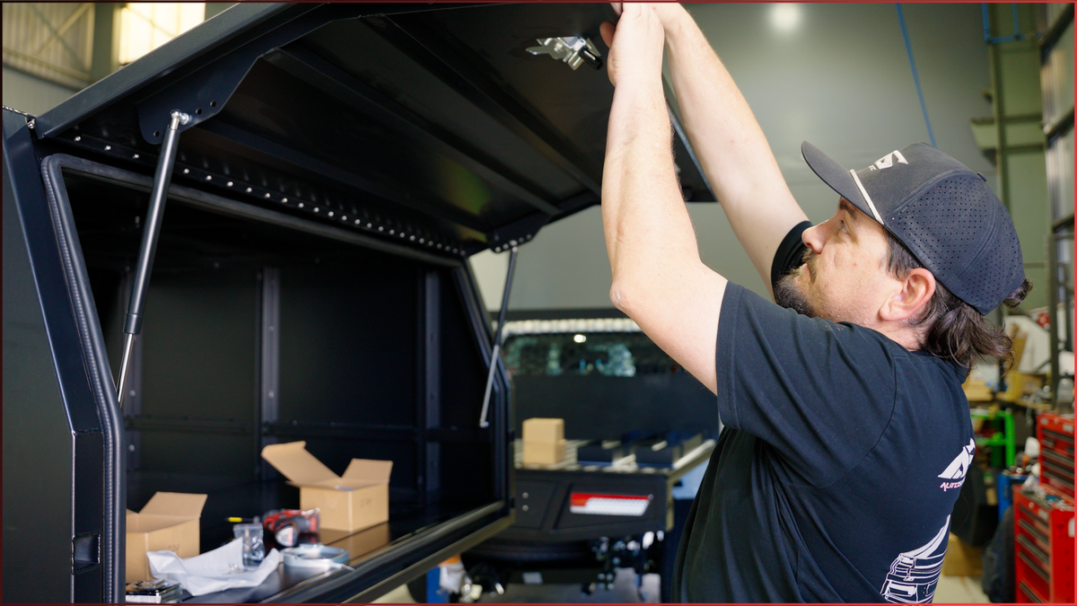 Step 9 - Installing the Canopy Locks & Covers – Autospec 4x4