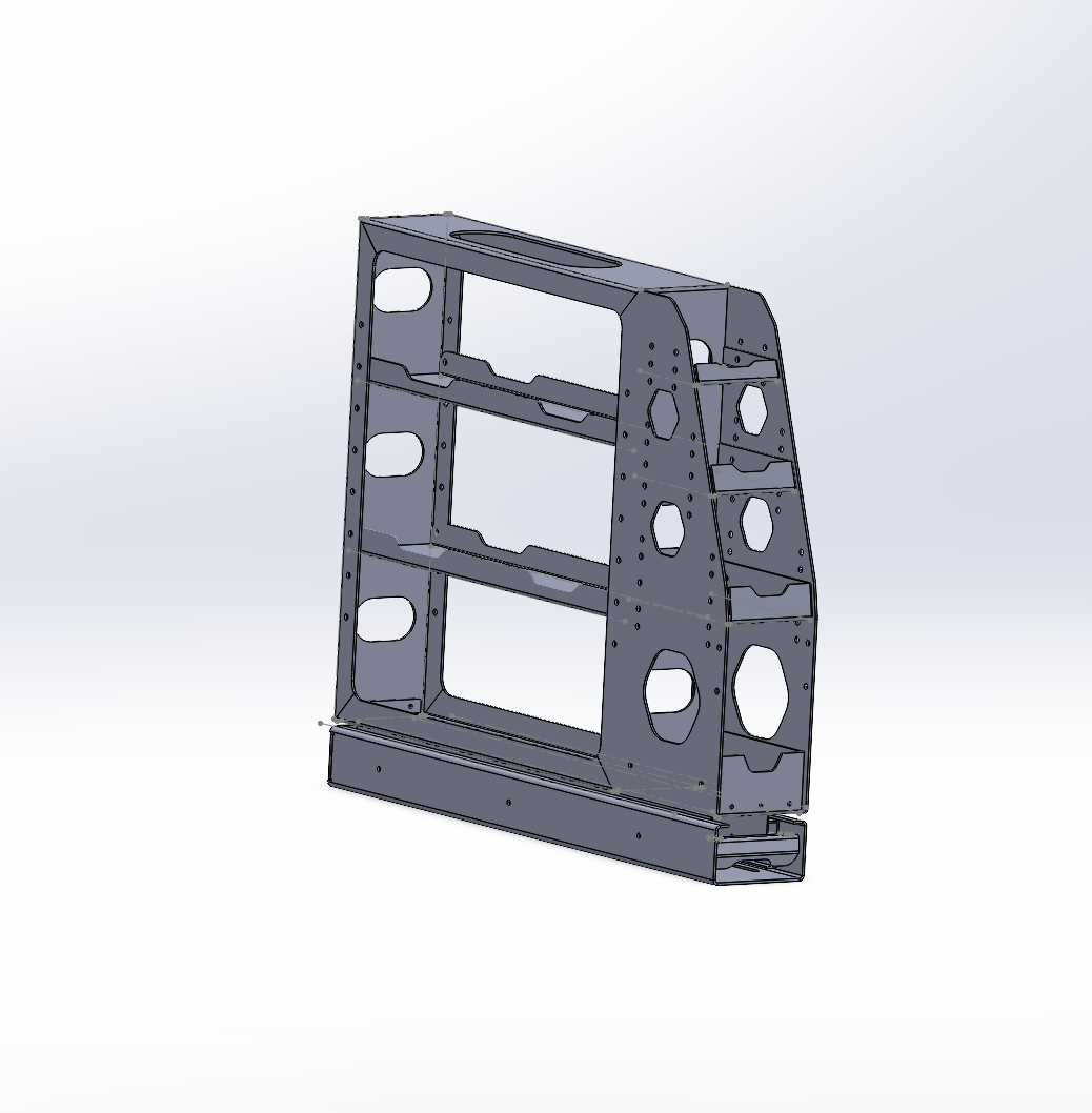 Slim Touring Pantry (125mm Wide) | Autospec 4x4